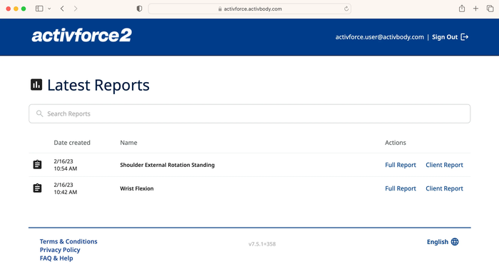 User Guide – ActivForce